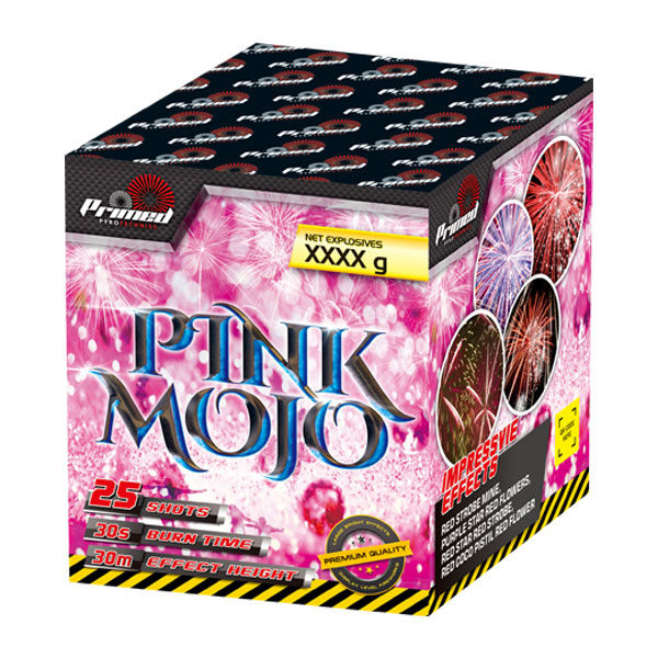 Primed Pink Mojo - Rocketman Fireworks