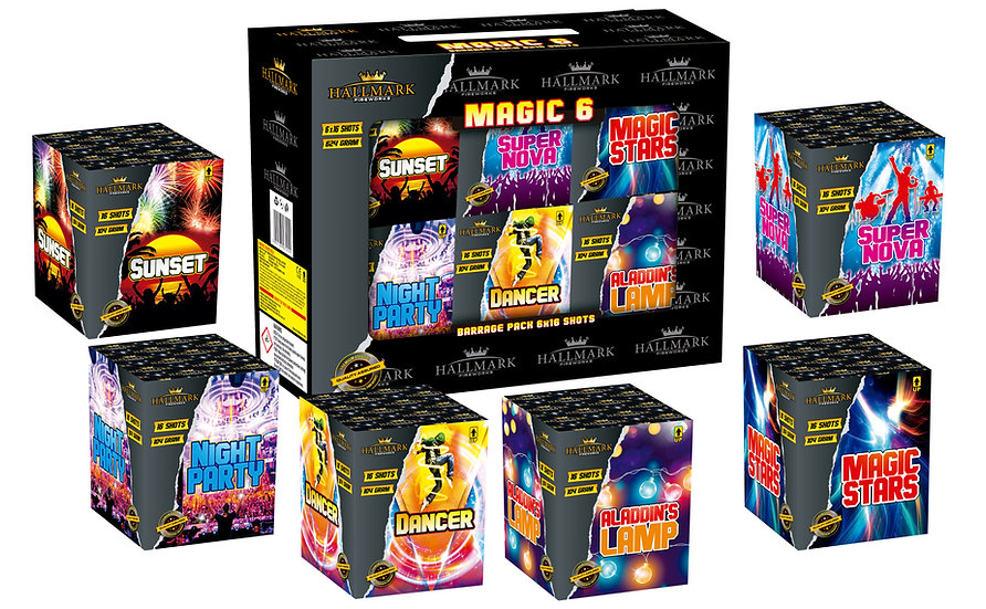 Hallmark Magic Six - Rocketman Fireworks