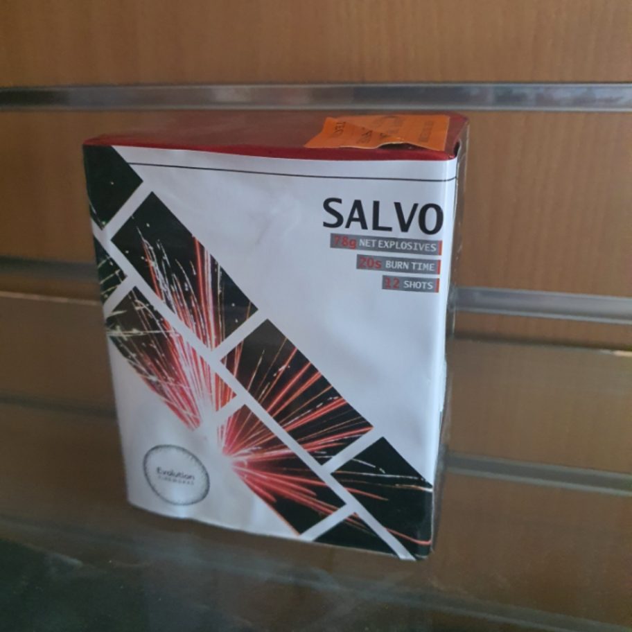 Evolution Salvo - Rocketman Fireworks