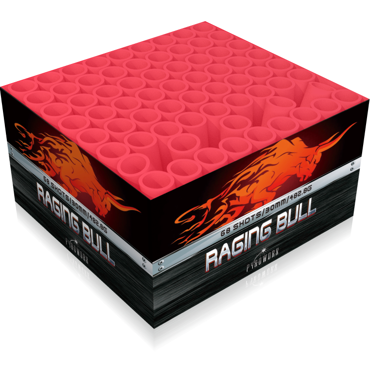 Pyroworx Raging Bull - Rocketman Fireworks